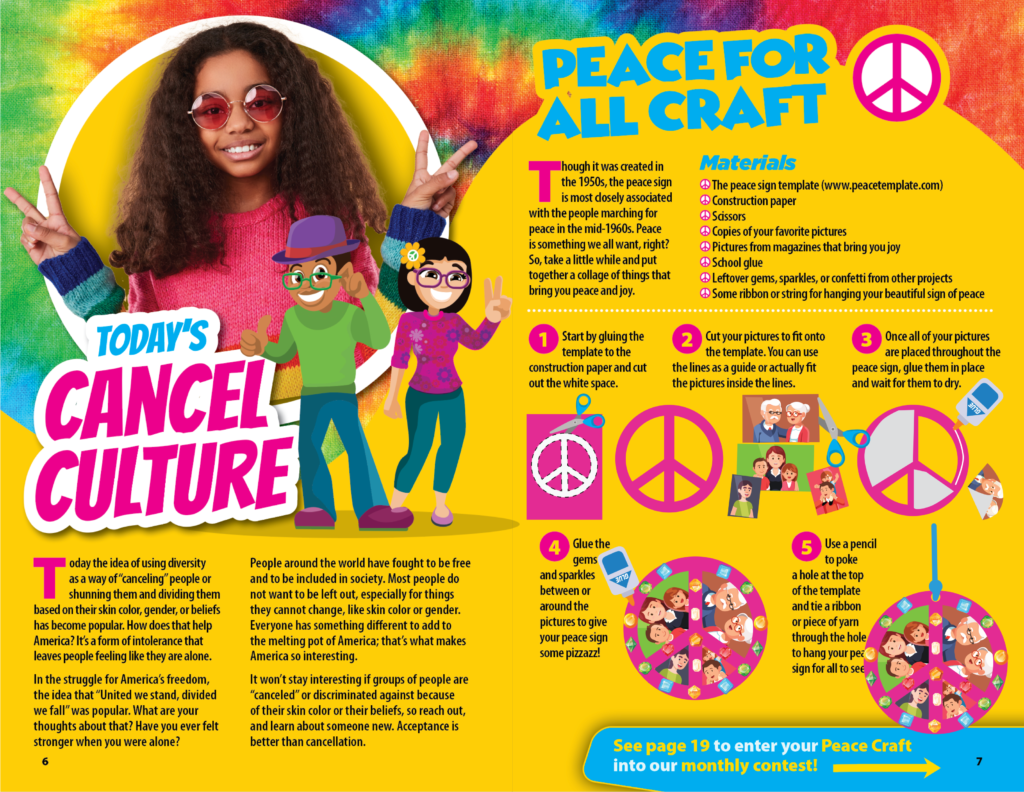 Peace Template - EverBright Kids